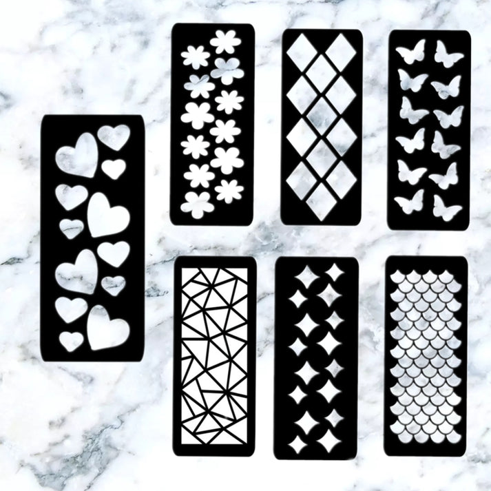 Swatch Stencils - Shapes – Dandy Lions Cosmetics