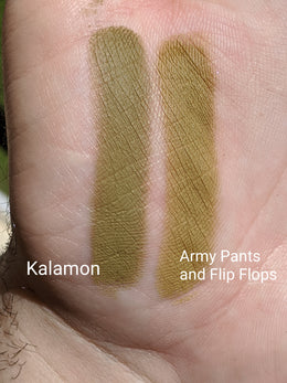 Kalamon - Eyeshadow Matte Olive Green – Dandy Lions Cosmetics