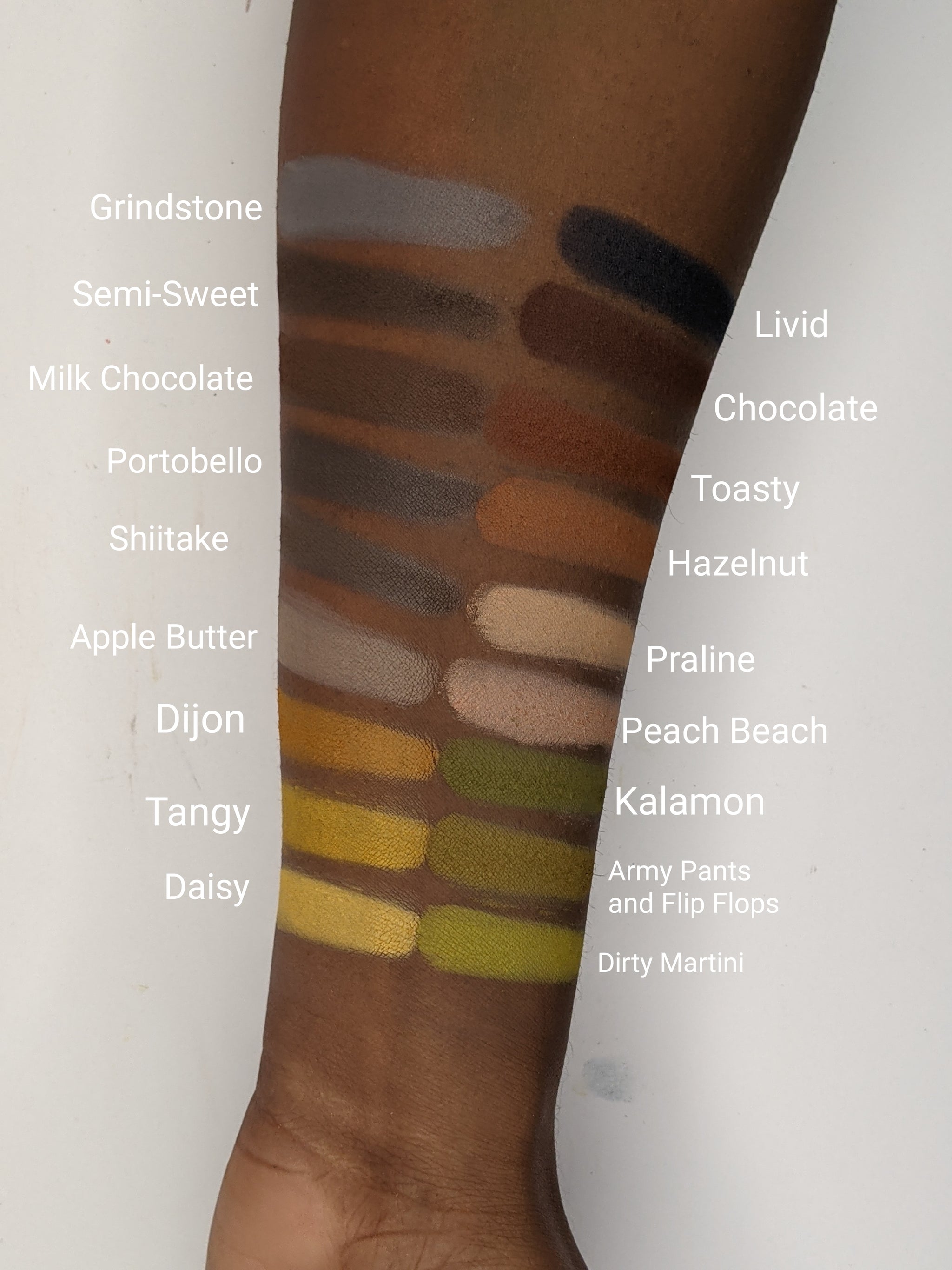 Dirty Martini - Matte Eyeshadow Chartreuse Yellow-Green – Dandy Lions ...